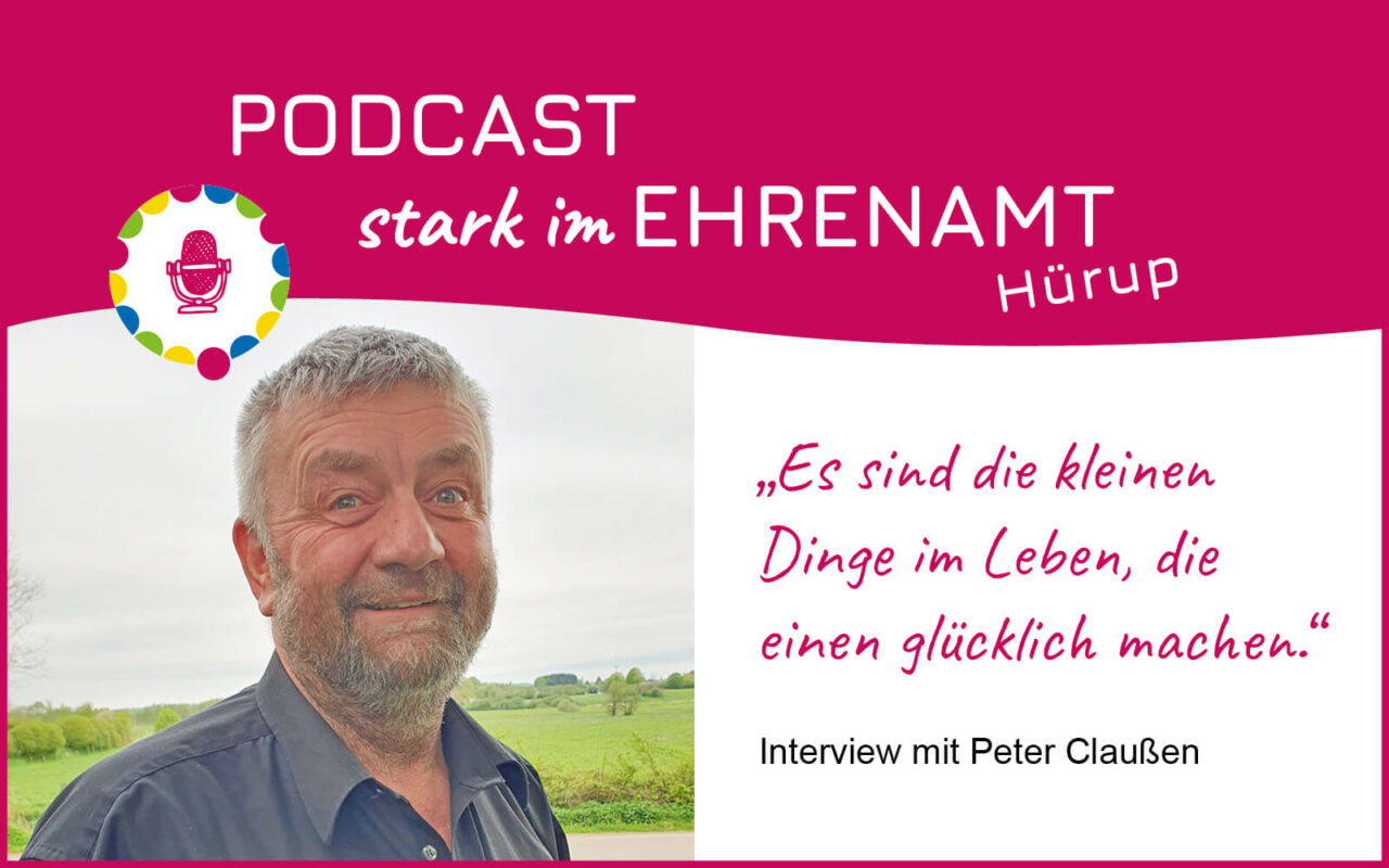 Podcast-Interview mit Peter Claußen | engagiert im Amt Hürup